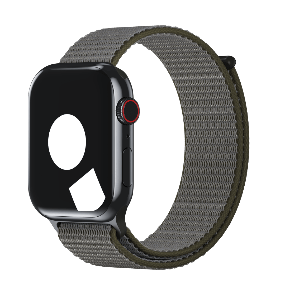 Dark Olive Sport Loop Band for Apple Watch - iSTRAP