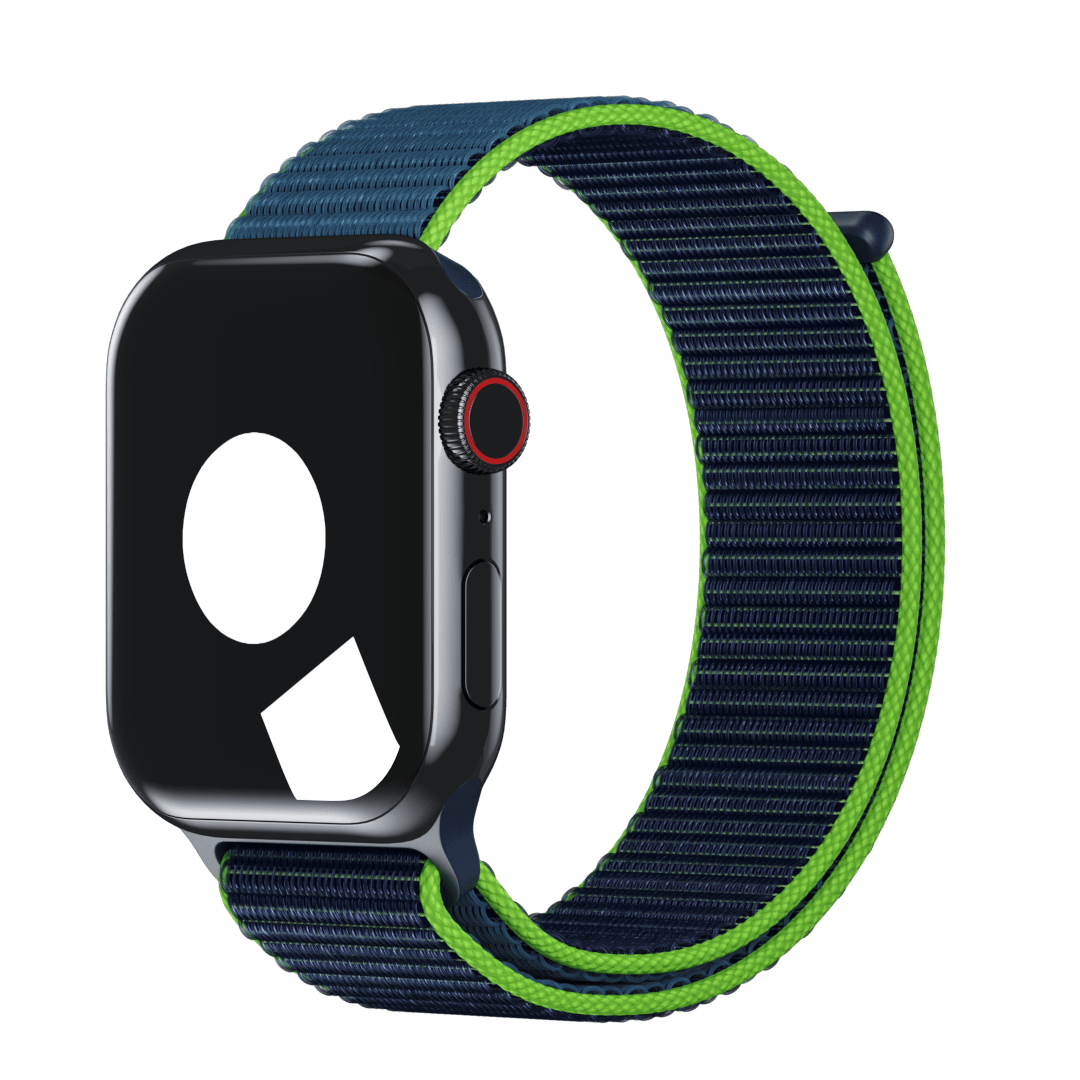 Neon Lime Sport Loop Band for Apple Watch - iSTRAP
