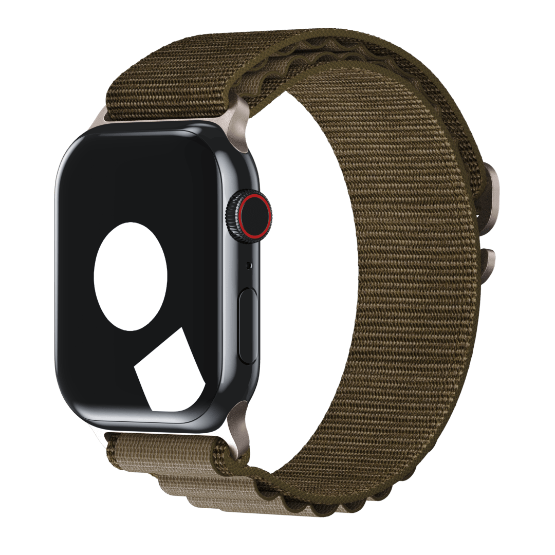 Olive Alpine Loop Band for Apple Watch - iSTRAP